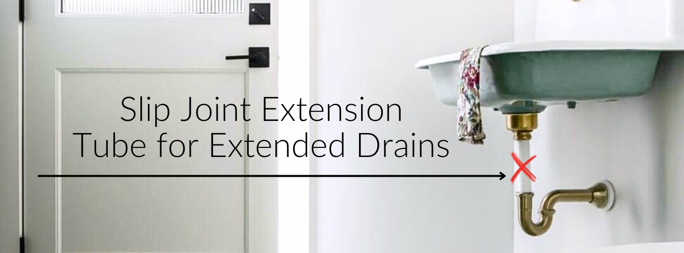 Slip Joint Extension Tube for Extended Drains | Kingston Brass