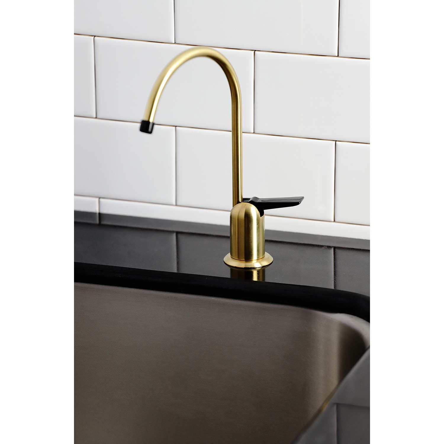 Satin Brass Water Filtration Faucet Feature: K6197 | KINGSTON Brass