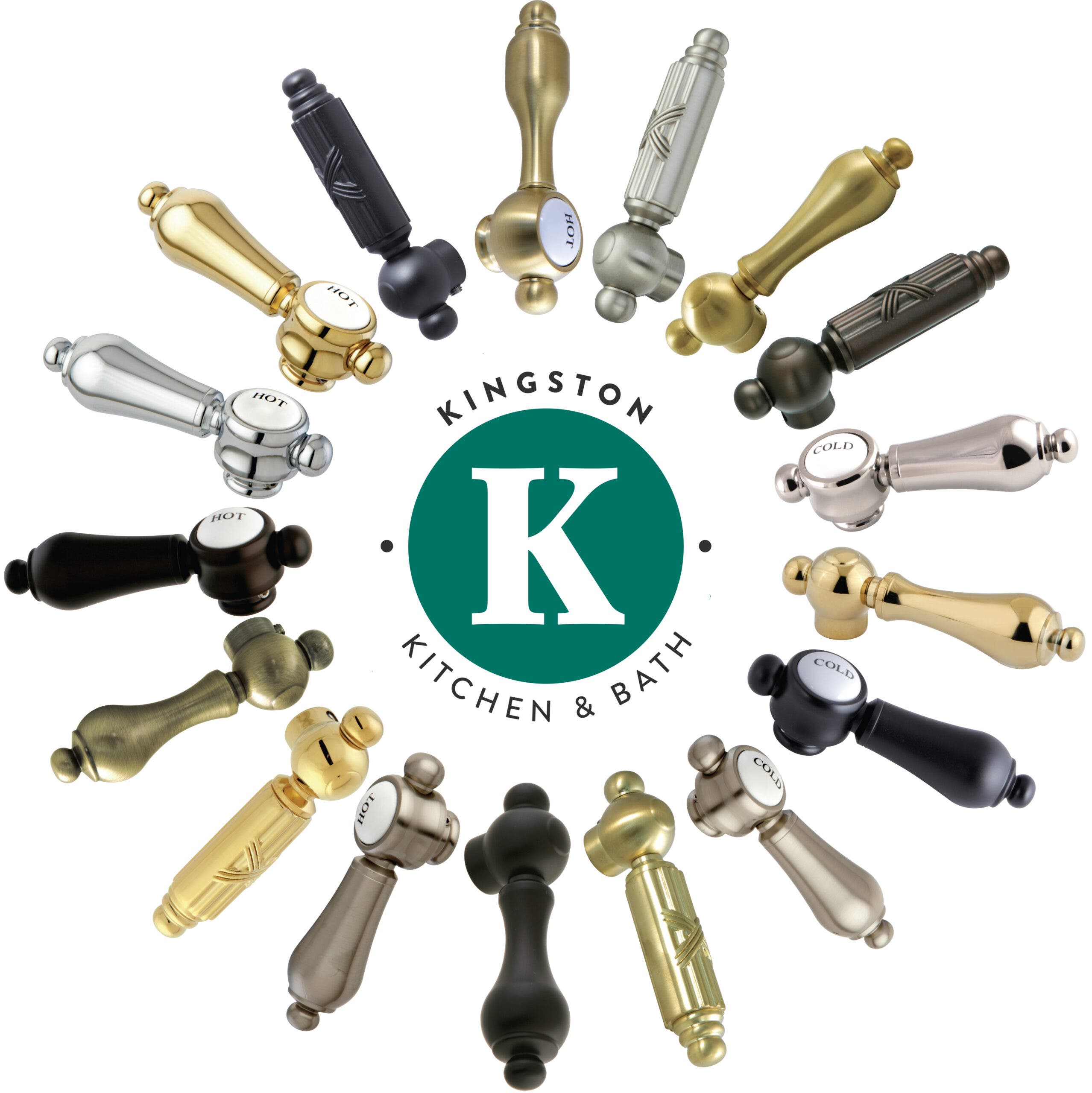 Different Unique Style Options for Faucet Handles | Kingston Brass