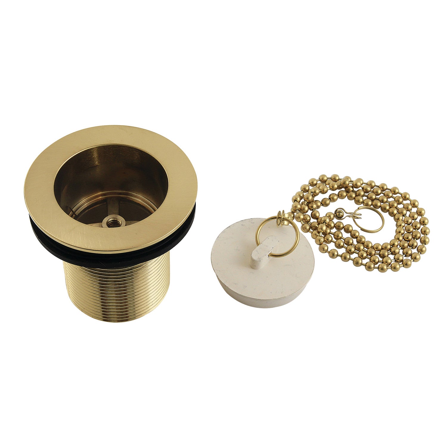 KINGSTON Brass Made To Match DSP20SB 1-1/2-Inch Chain and Stopper Tub ...
