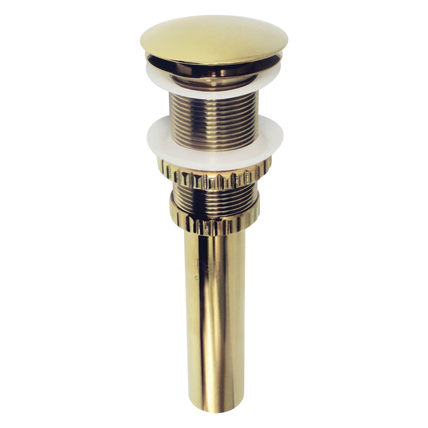 KINGSTON Brass Coronel EV8212 Brass Push Pop-Up Bathroom Sink Drain ...
