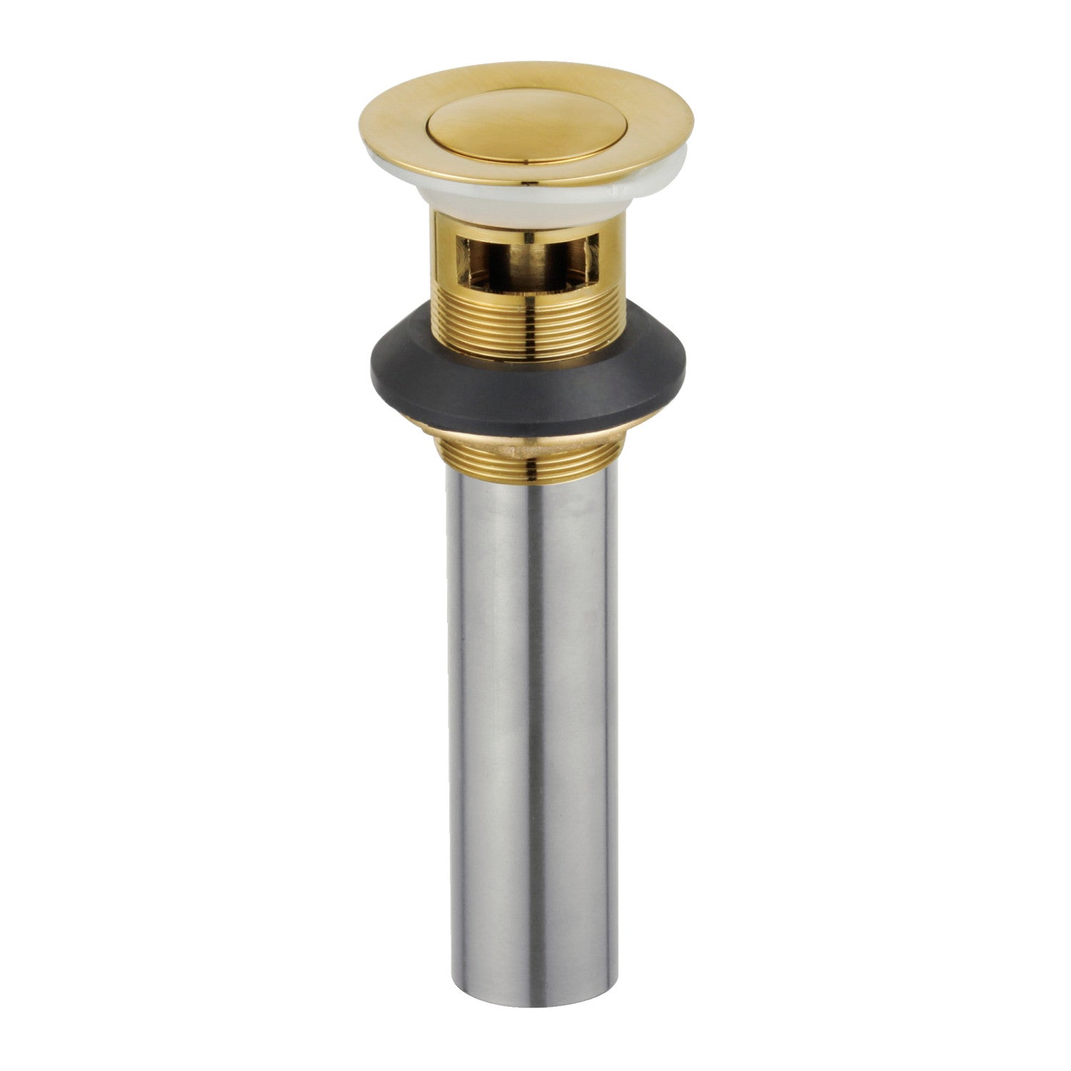 KINGSTON Brass Complement KB6007 Brass Push Pop-Up Bathroom Sink Drain ...