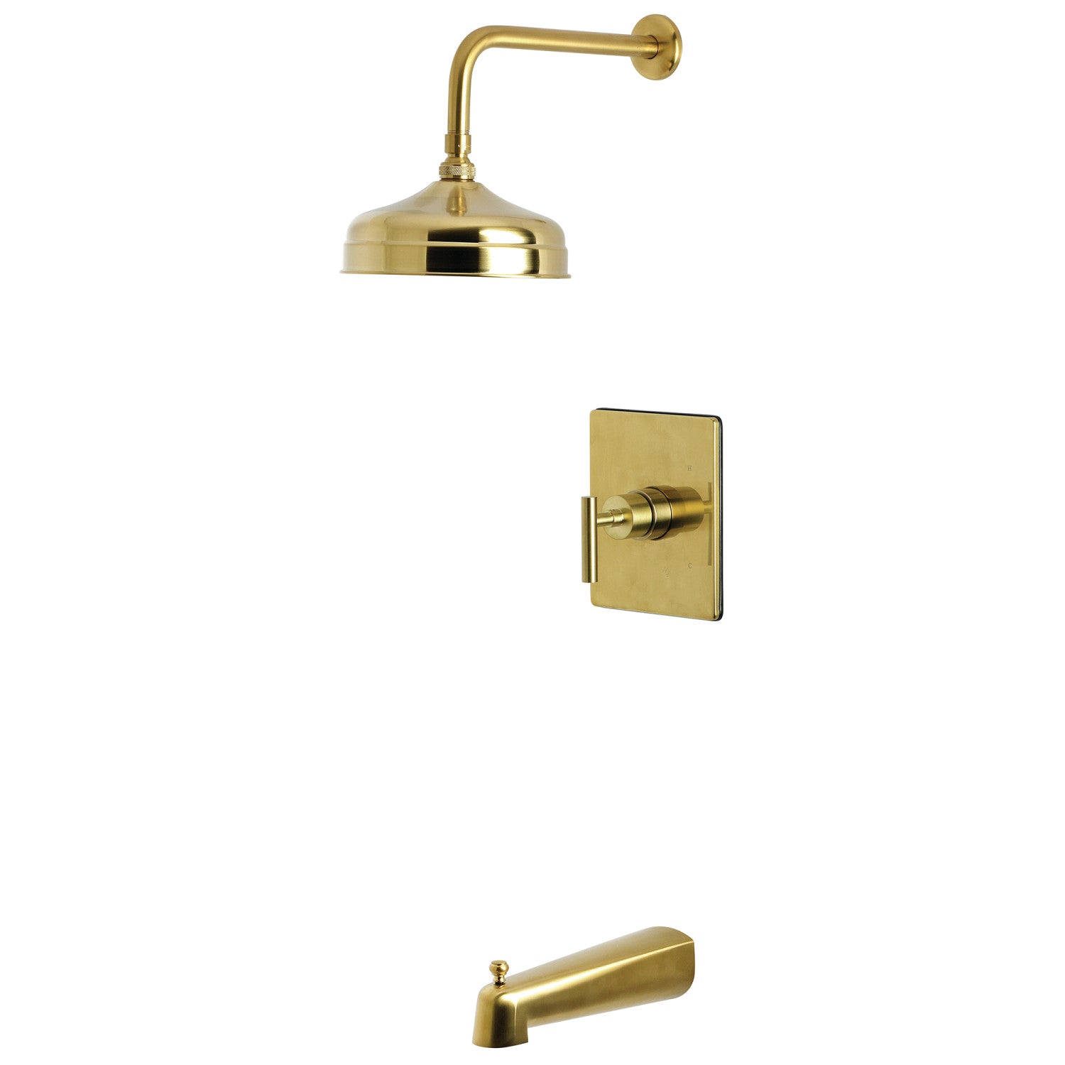 KINGSTON Brass Manhattan KB6347CML Single-Handle Pressure Balanced Tub ...