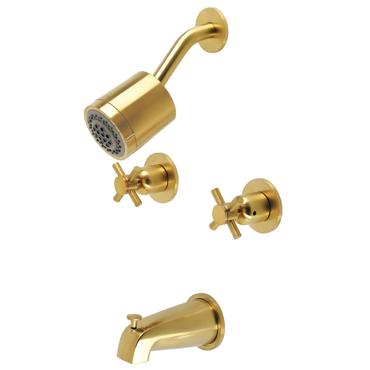 Kingston Sona KBX8147DX - Concord Double-Handle Tub and Shower Faucet ...