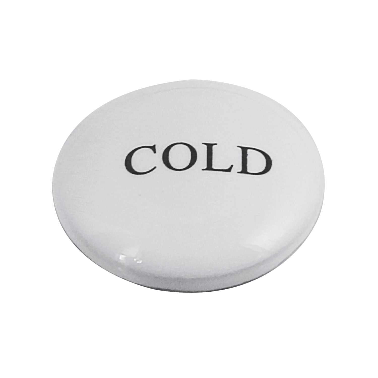 KINGSTON Brass KSHI296NXC Cold Handle Index Button, White