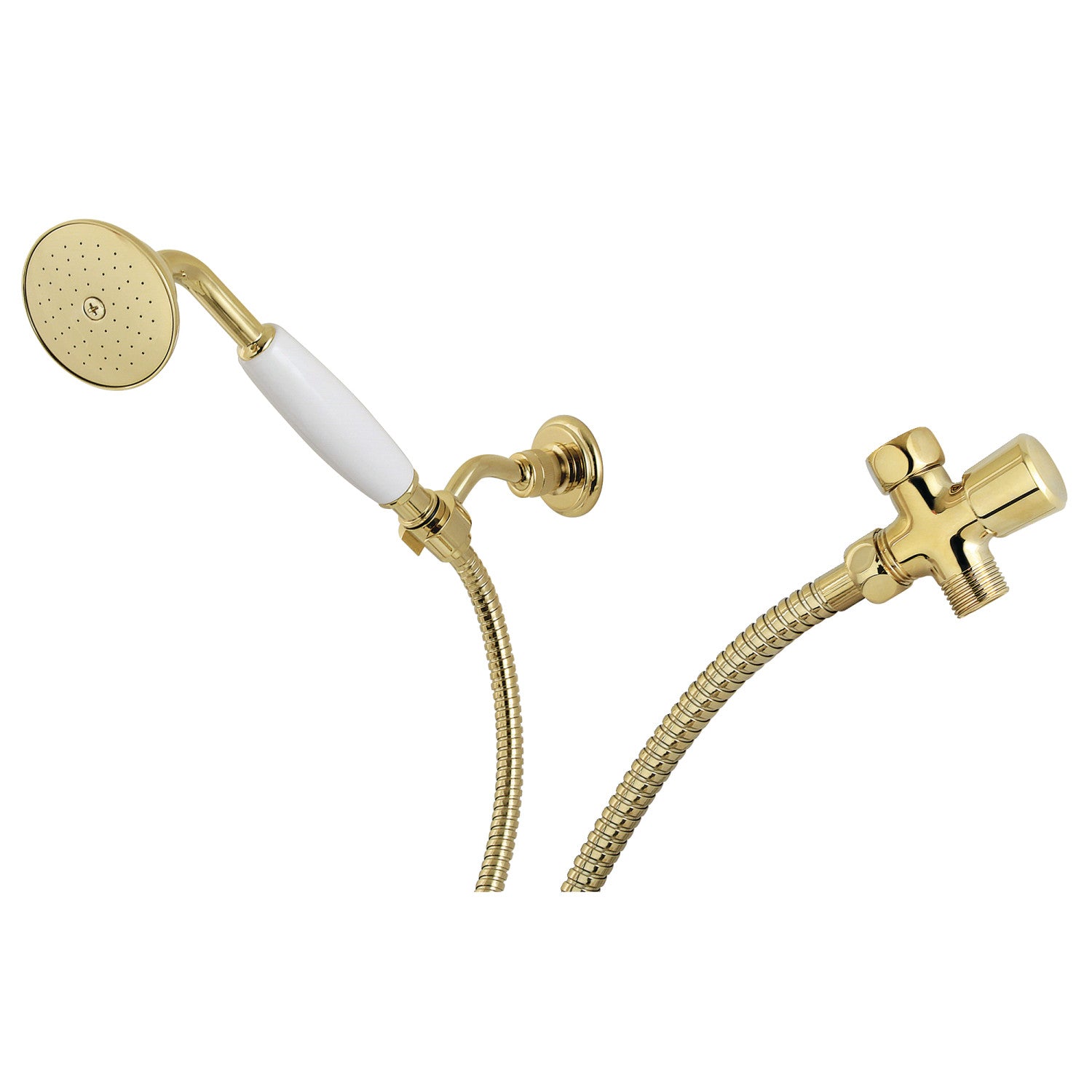 Kingston Brass Victorian KX1052BD Hand Shower Kit, Polished Brass
