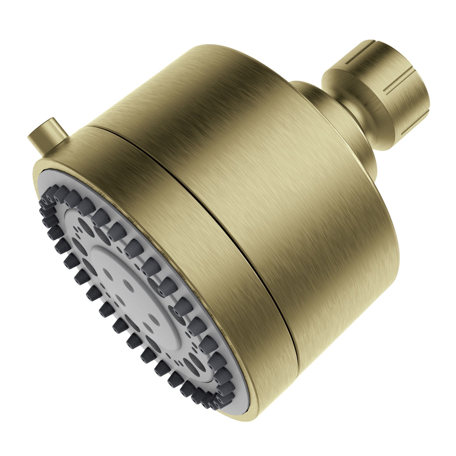 KINGSTON Brass Vilbosch KX875AB 3-Inch Round 5-Function ABS Shower Head ...