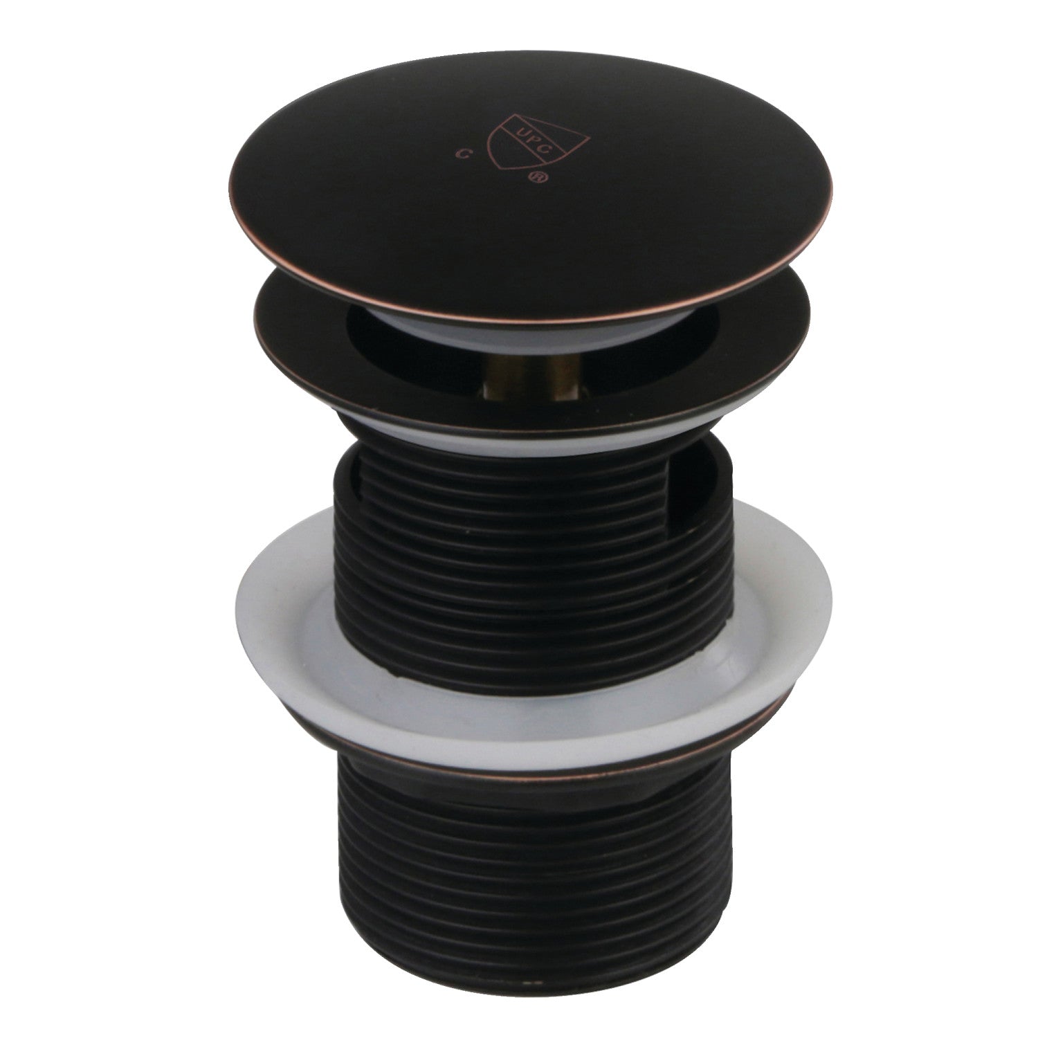 Kingston Brass Trimscape VTDESHOENB Brass Toe Touch Tub Drain Shoe with ...