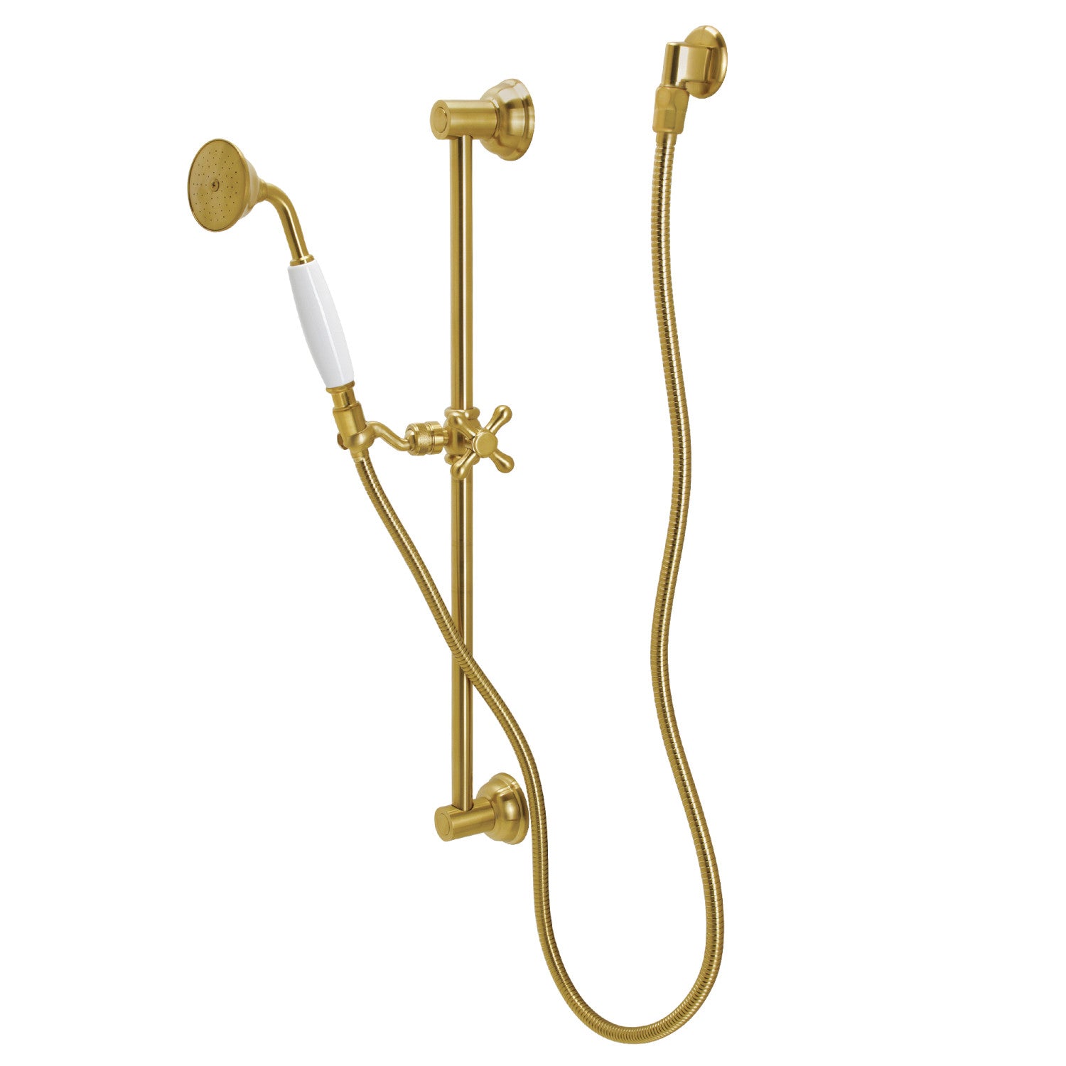 KINGSTON Brass Made To Match KAK3527W7 Shower System with 24-Inch Slide ...