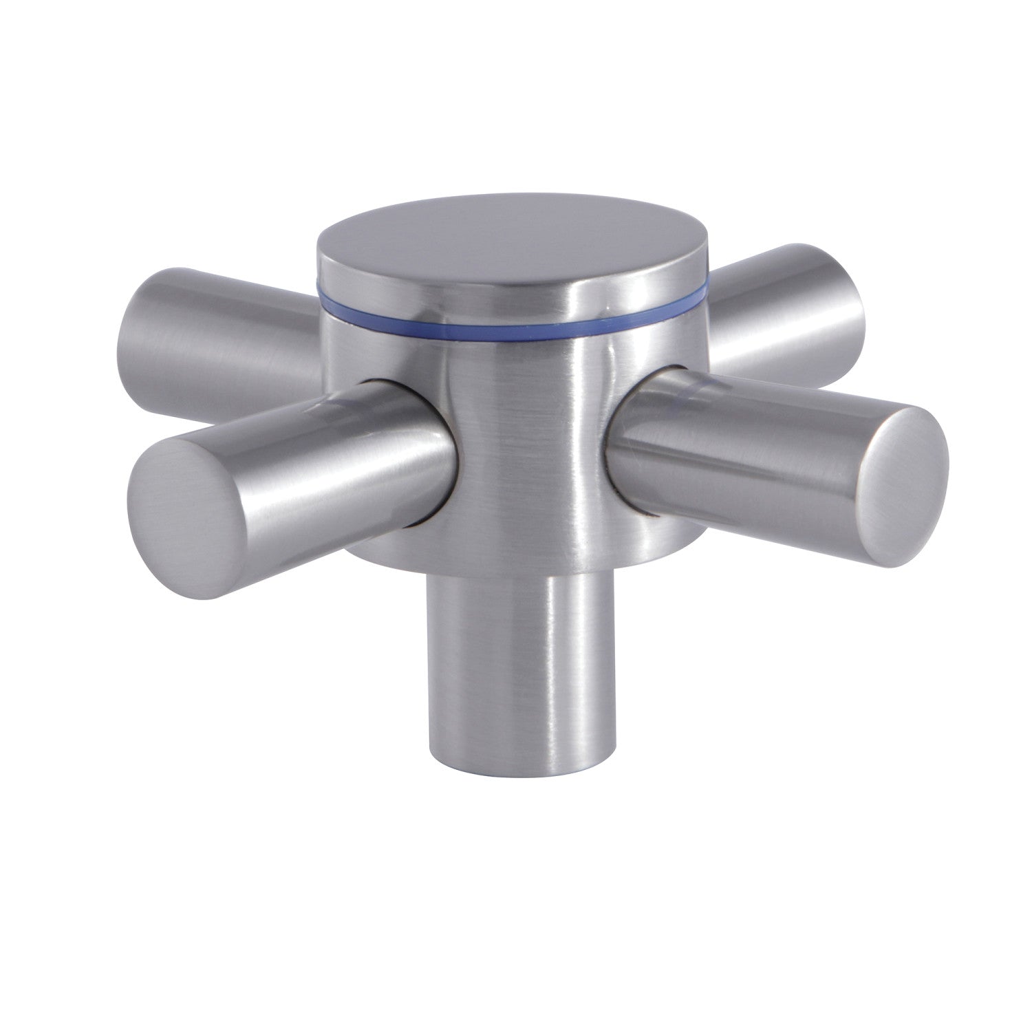 Kingston Brass Concord KSH414SNC Metal Cross Handle (Cold Side ...