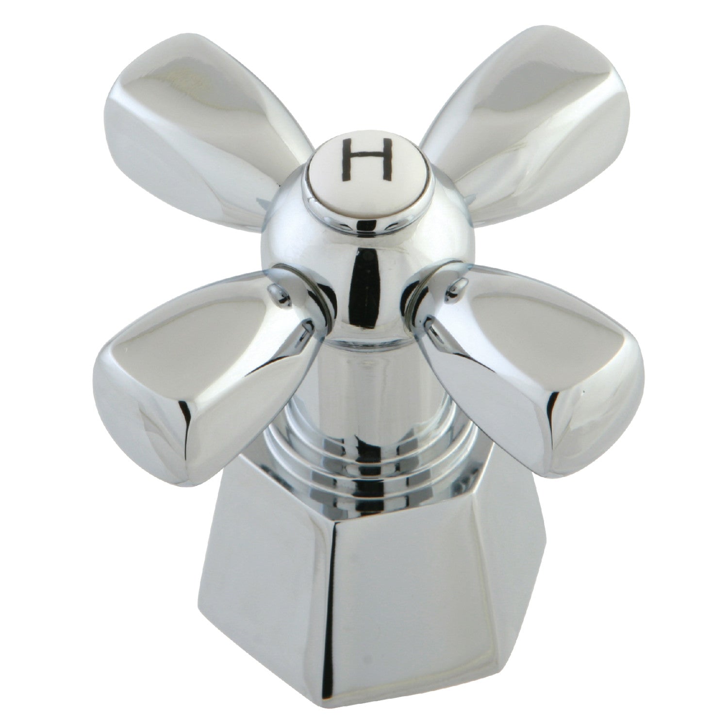 Kingston KSH4261HXH Metal Cross Handle (Hot Side), Polished Chrome